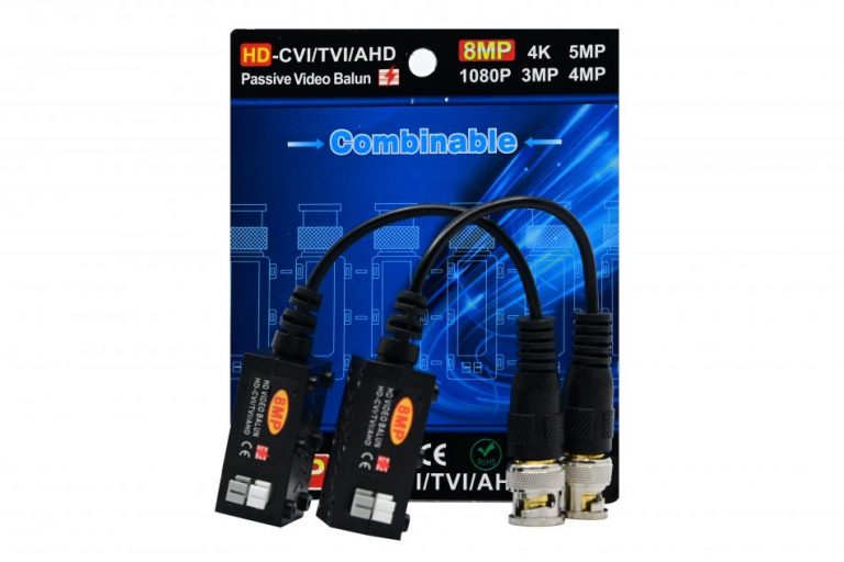 Video balun 8MP HD-CVI/TVI/AHD/CVBS - Rovision.ro